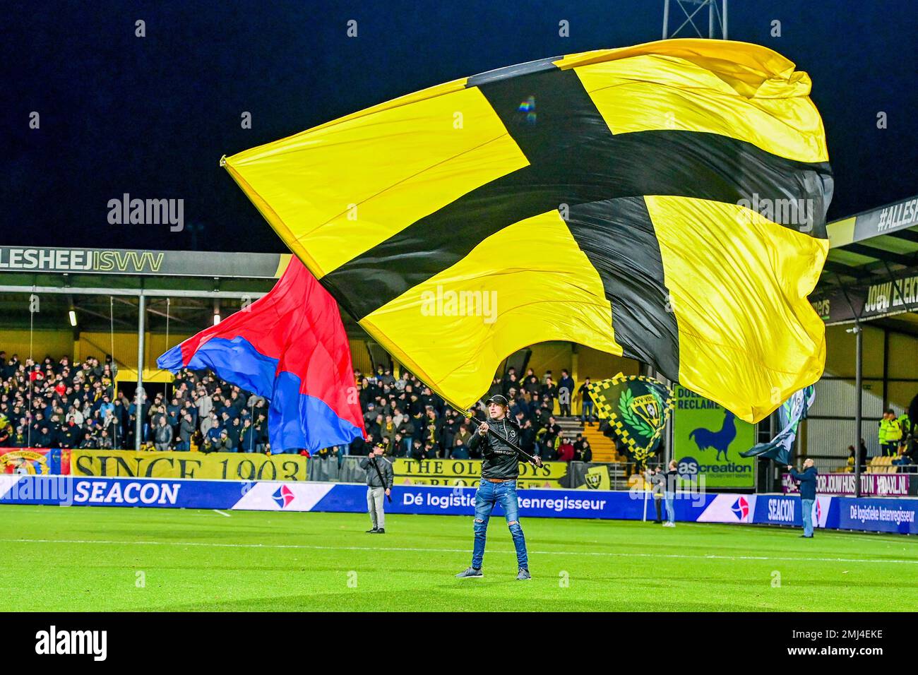 VENLO, 27-01-2023, Covebo Stadion de Koel, Stadium of VVV Venlo. Dutch ...