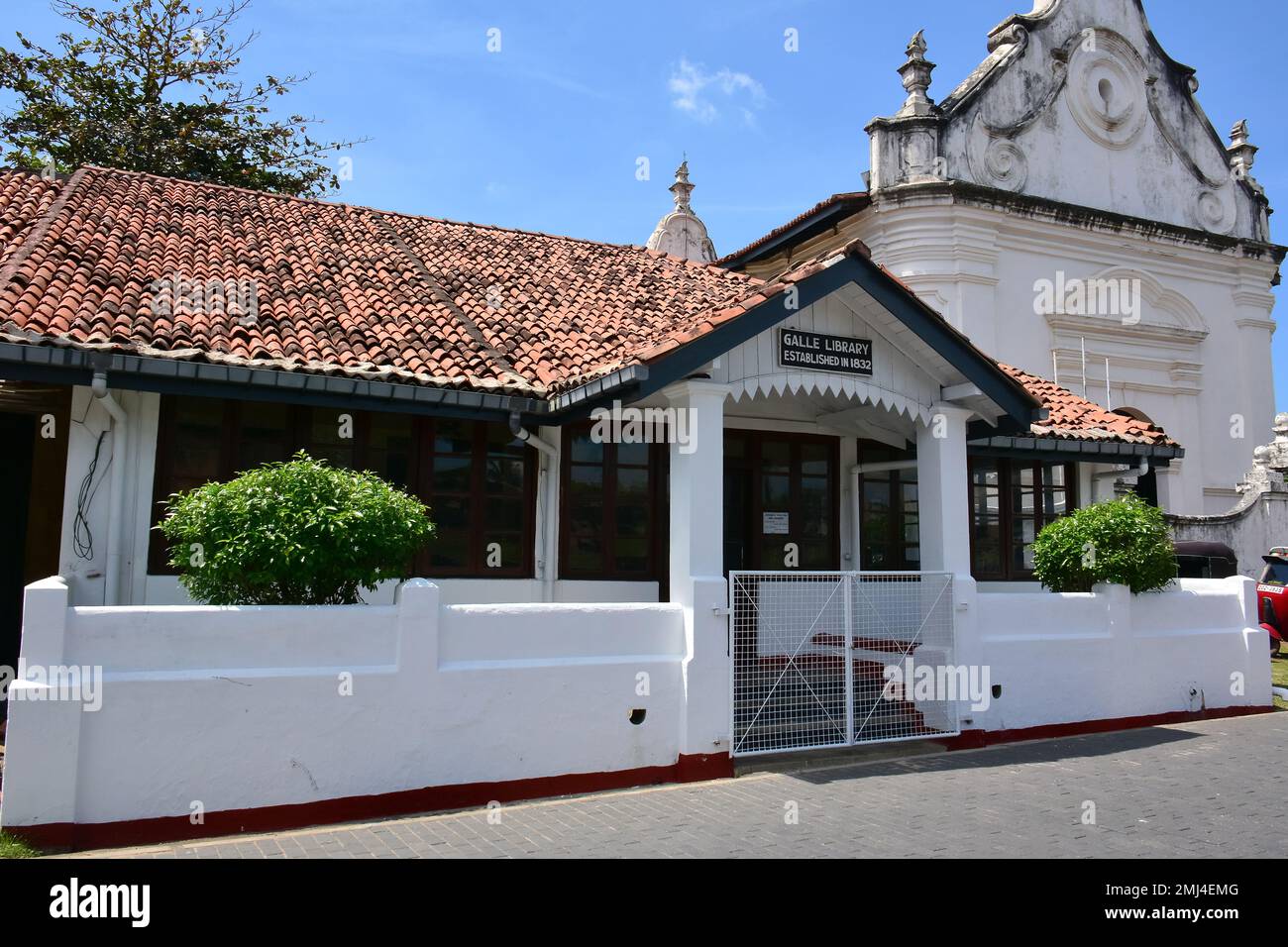 former library, Galle Fort, Galu Kotuwa, Kālik Kōṭṭai, Galle city ...