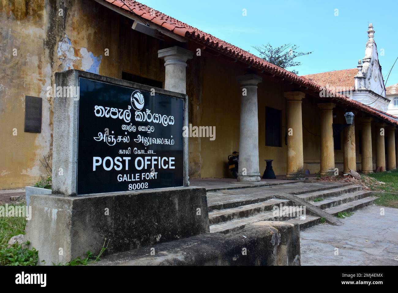 Post office, Galle Fort, Galu Kotuwa, Kālik Kōṭṭai, Galle city ...