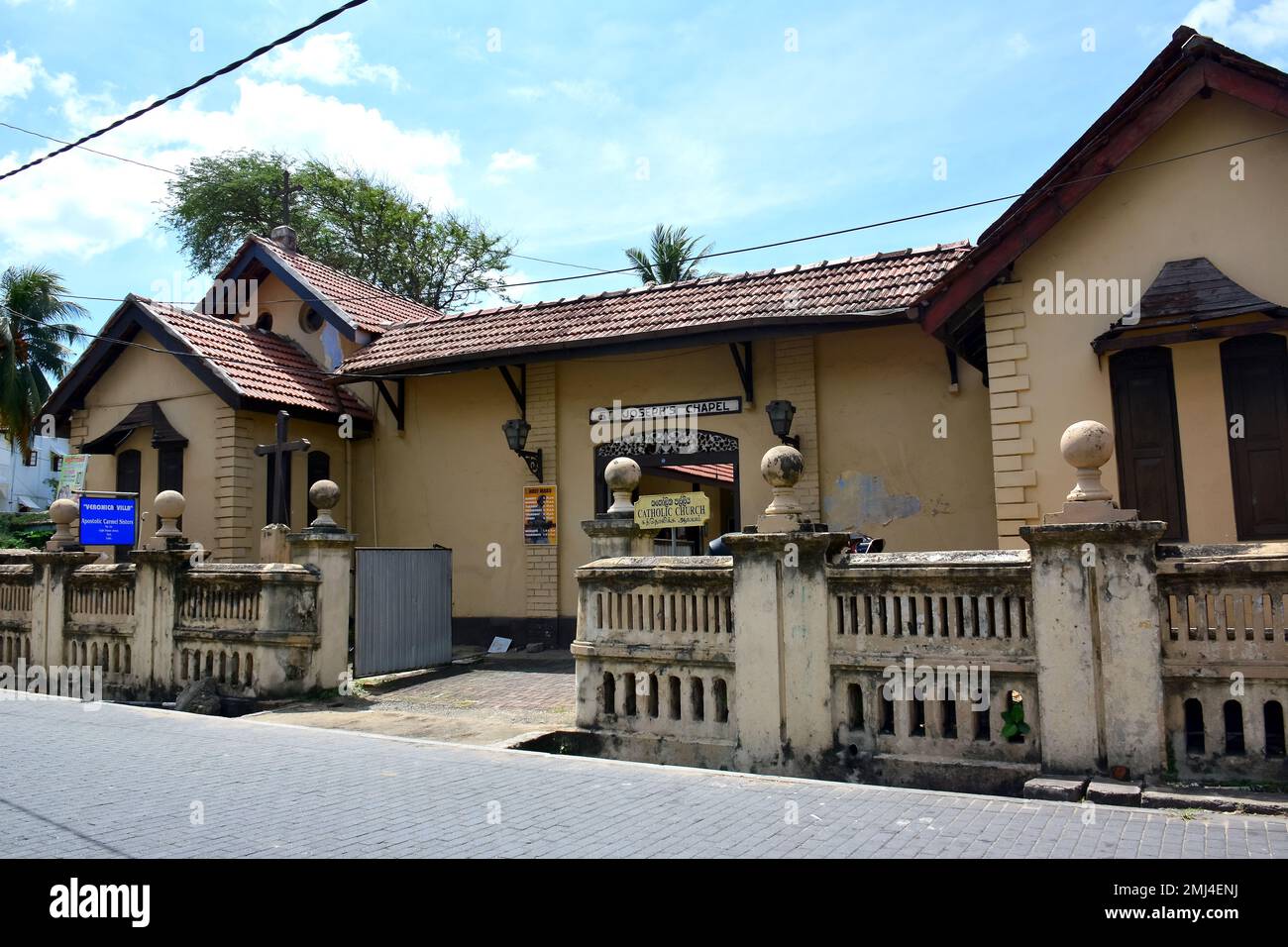 St. Joseph's Roman Catholic Church, Galle Fort, Galu Kotuwa, Kālik ...