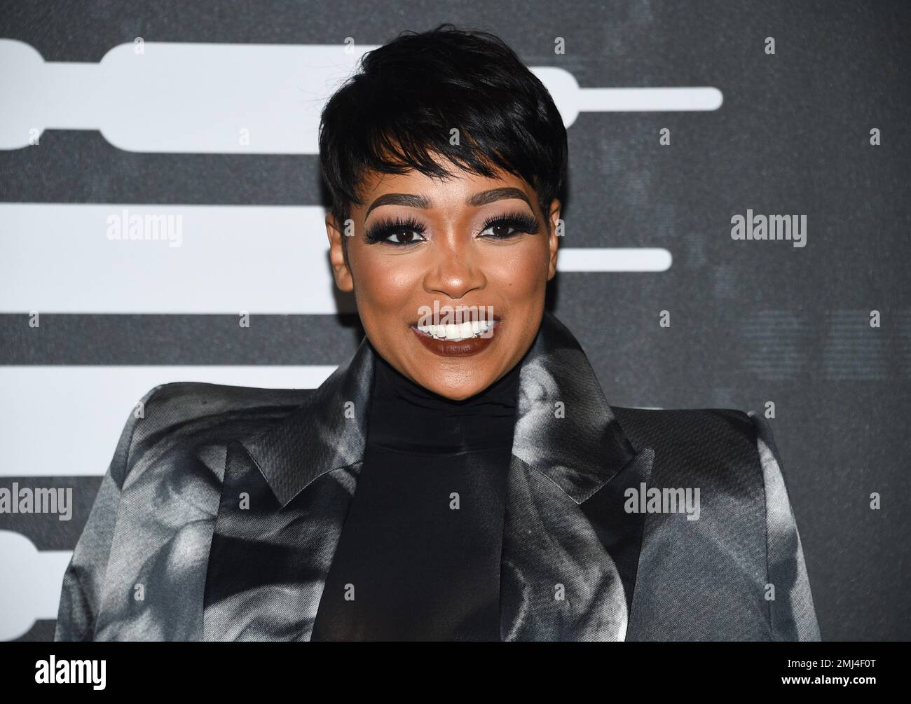 Singer Monica attends the Spring/Summer 2020 Savage X Fenty show ...