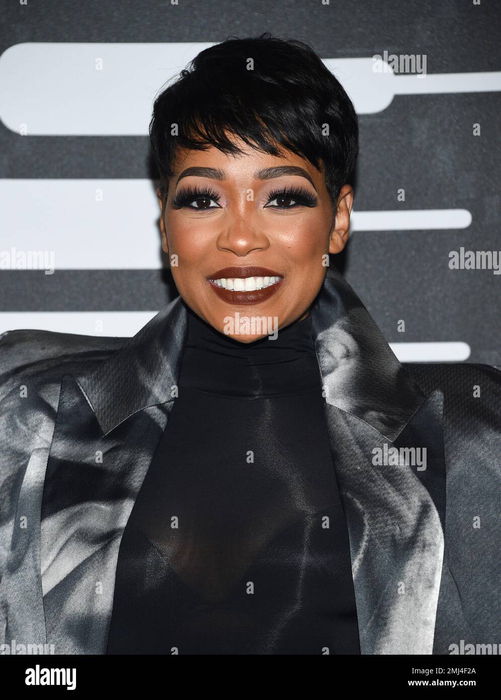 Singer Monica attends the Spring/Summer 2020 Savage X Fenty show ...