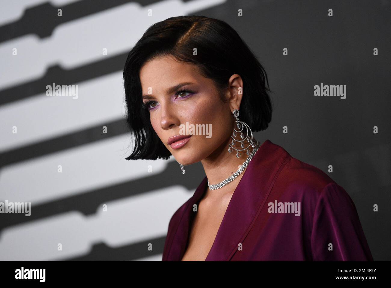 Halsey attends the Spring/Summer 2020 Savage X Fenty show, presented by ...