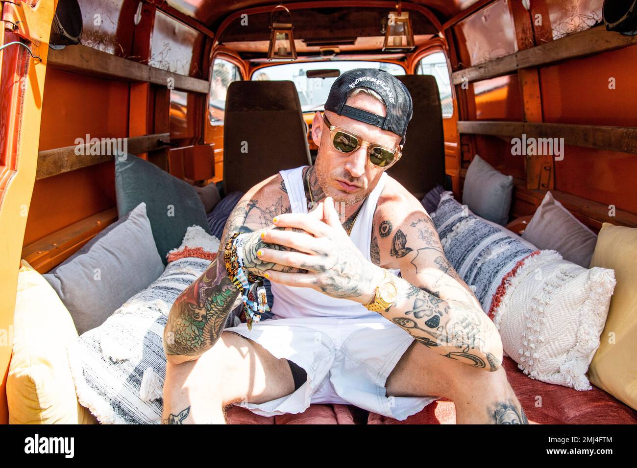 Michael Voltaggio seen at Bourbon and Beyond Music Festival at Kentucky ...