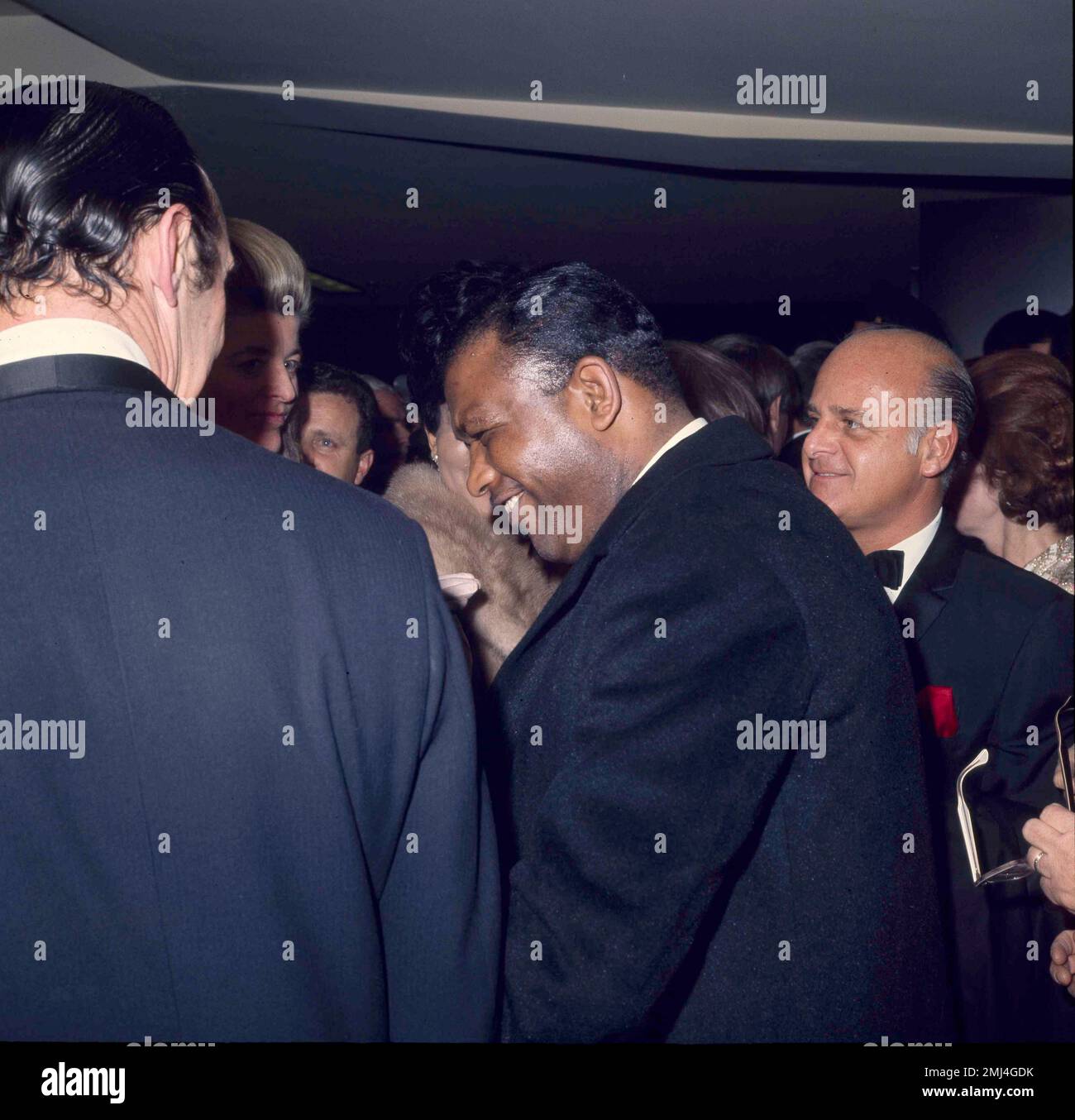 Former boxer Sugar Ray Robinson arrives for the star-studded American ...