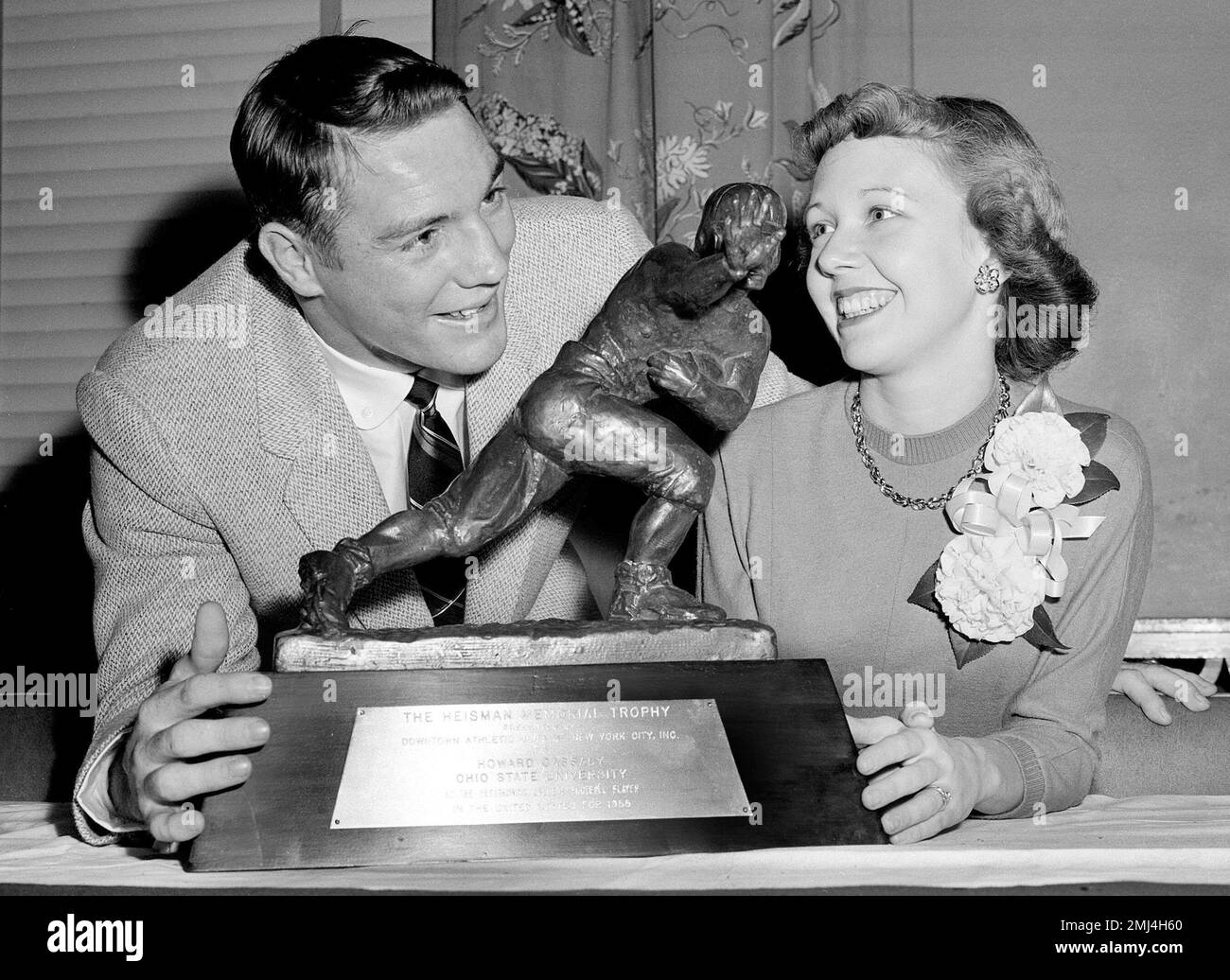 In this Dec. 8, 1955, file photo, All-America Howard "Hopalong" Cassady ...