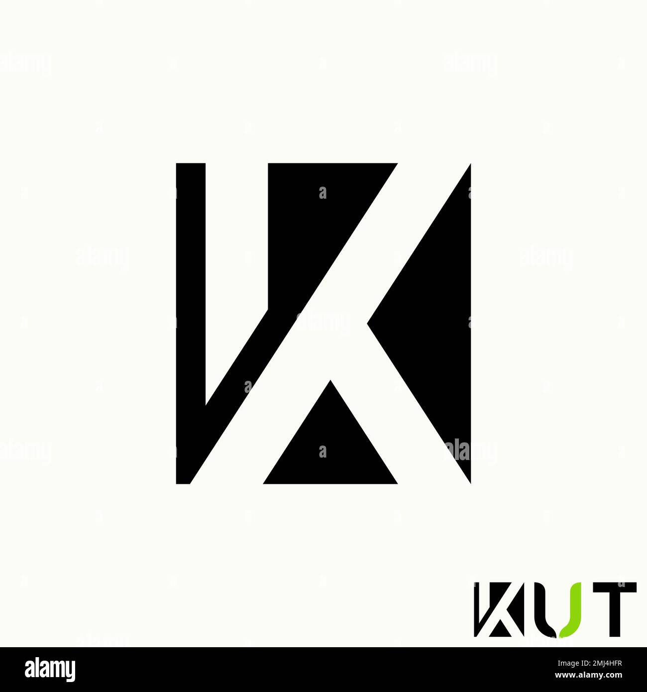 Letter K Block Stock Vector Images Alamy