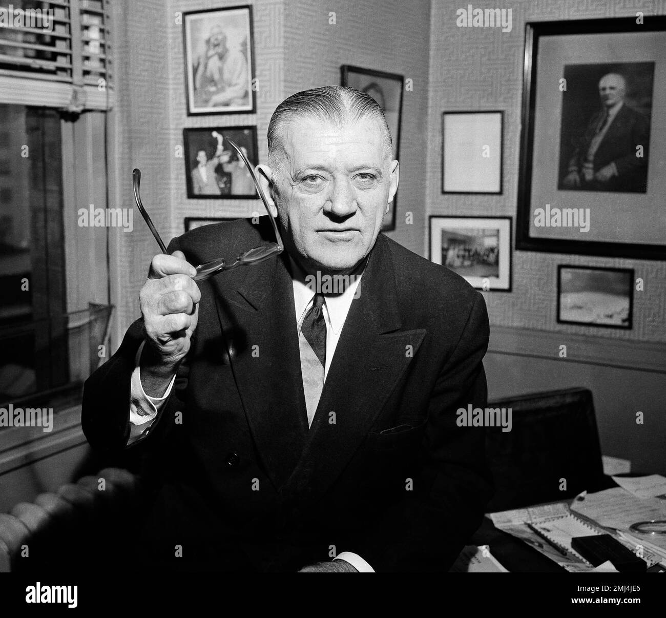 FILE - In this Feb. 13, 1957, file photo, NFL Commissioner Bert Bell ...
