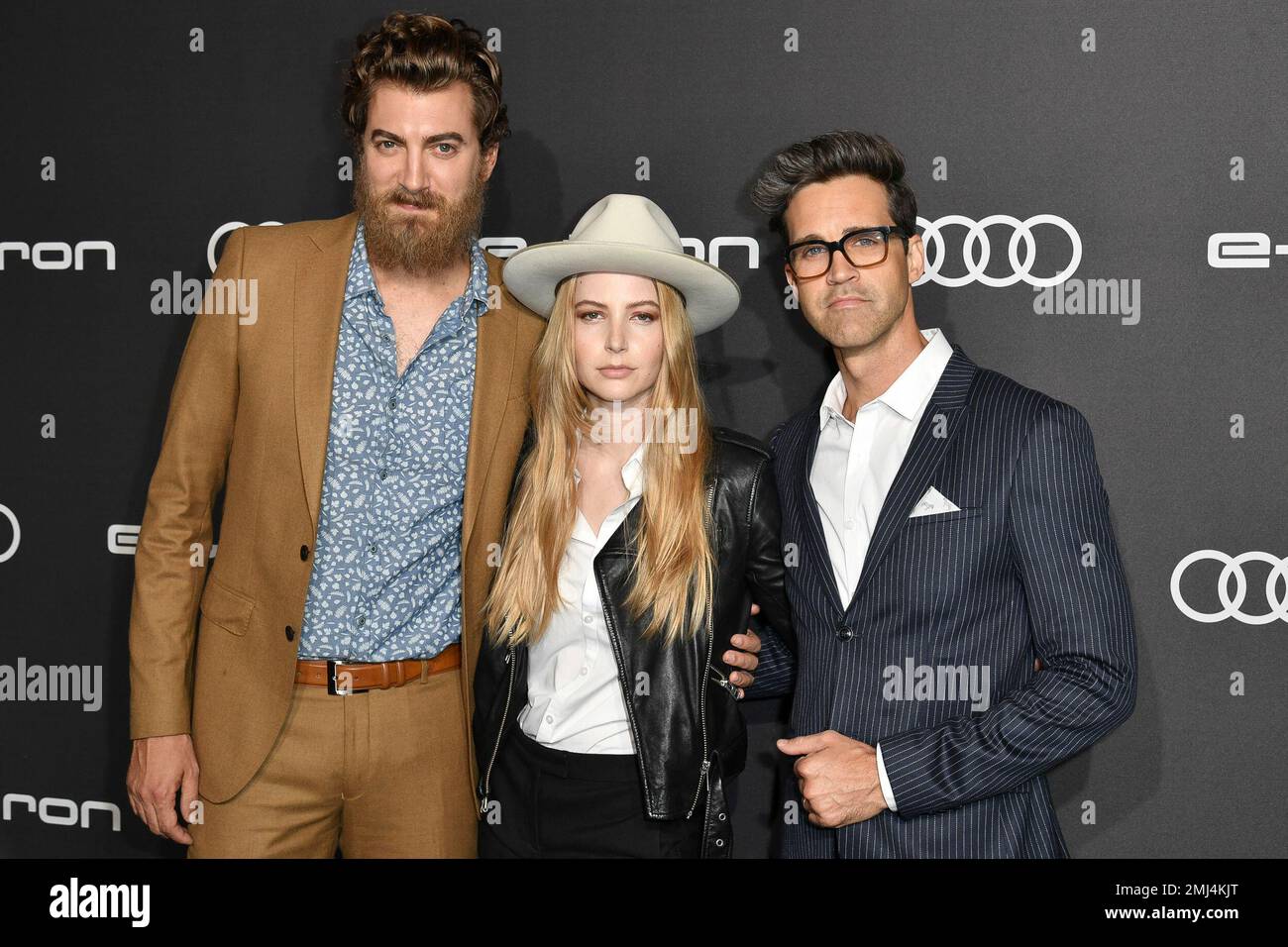 Rhett McLaughlin, Jessie McLaughlin and Link Neal attend the 2019 ...
