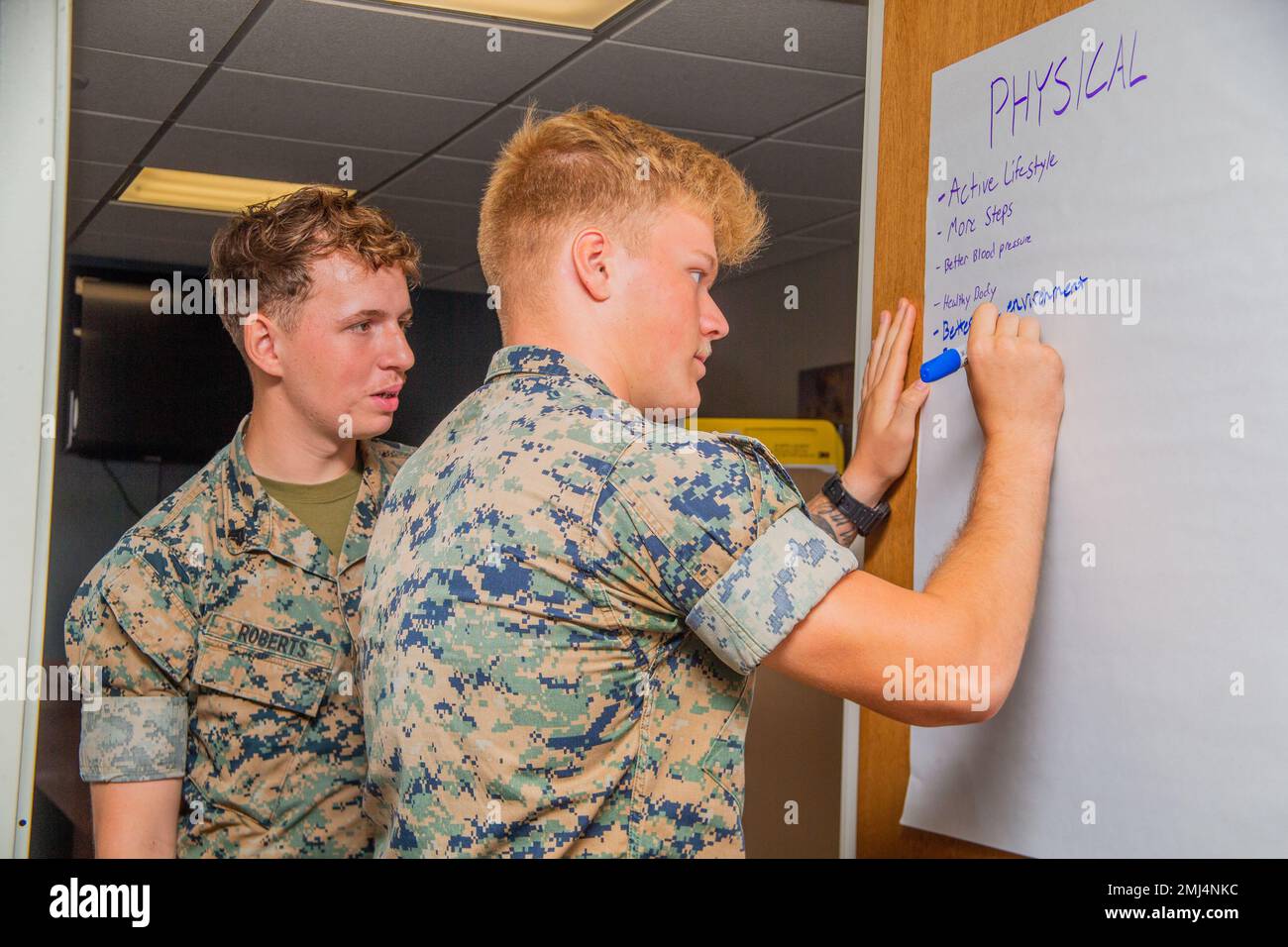 Single marine representatives hi-res stock photography and images - Alamy