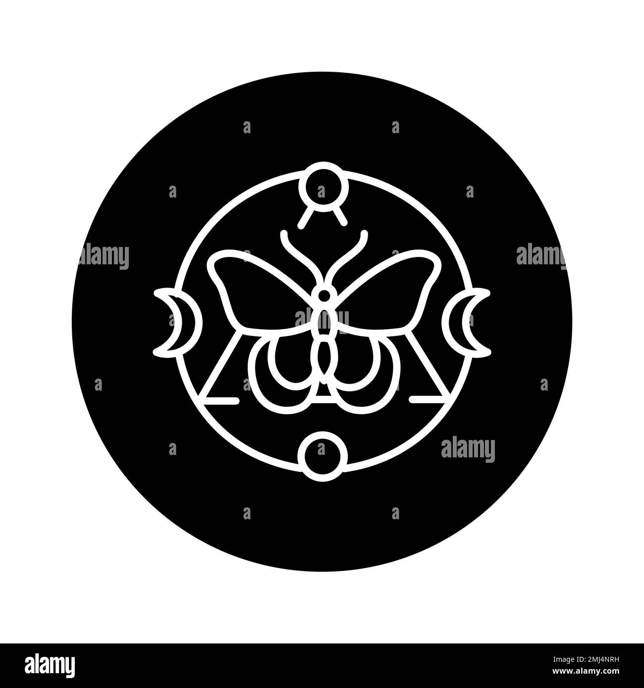 Boho chic vector vectors Black and White Stock Photos & Images - Alamy