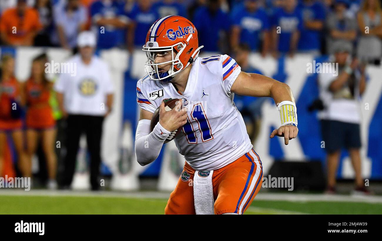 Florida quarterback Kyle Trask (11) in action during the second half of ...