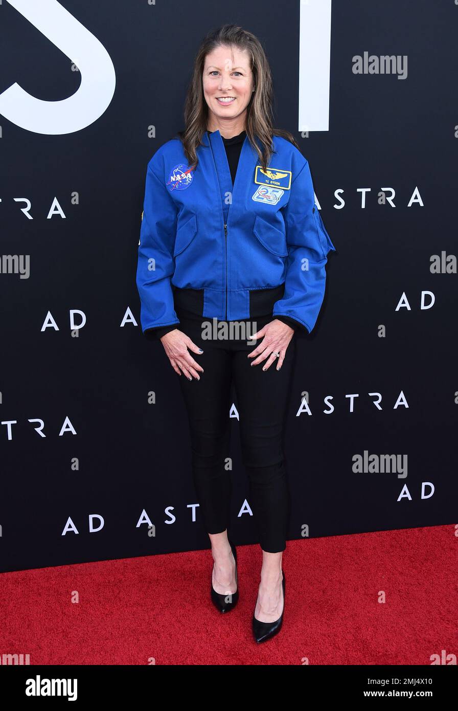 Dr. Tracy Caldwell Dyson arrives at the special screening of "Ad Astra ...