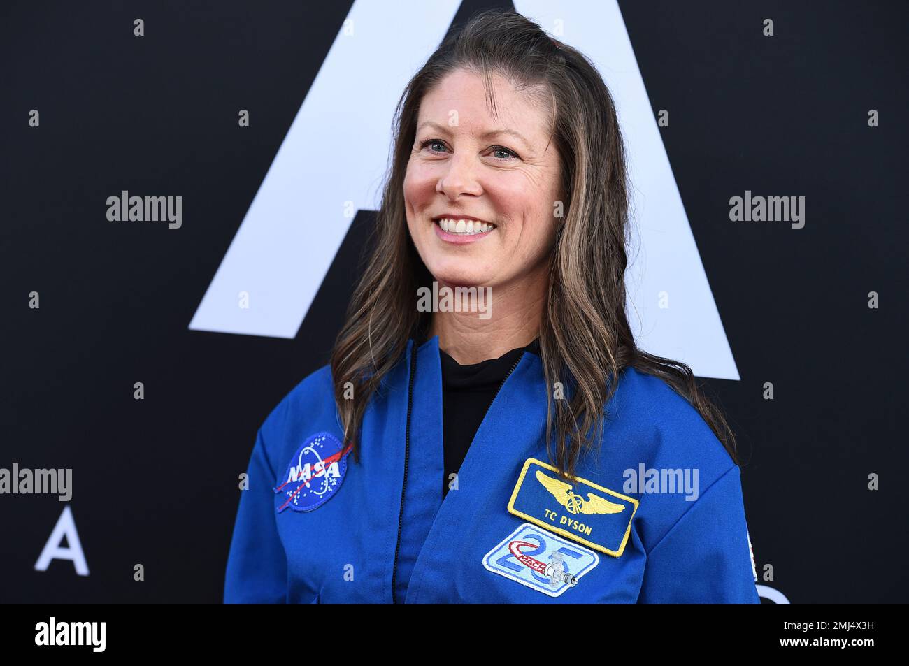 Dr. Tracy Caldwell Dyson arrives at the special screening of "Ad Astra ...