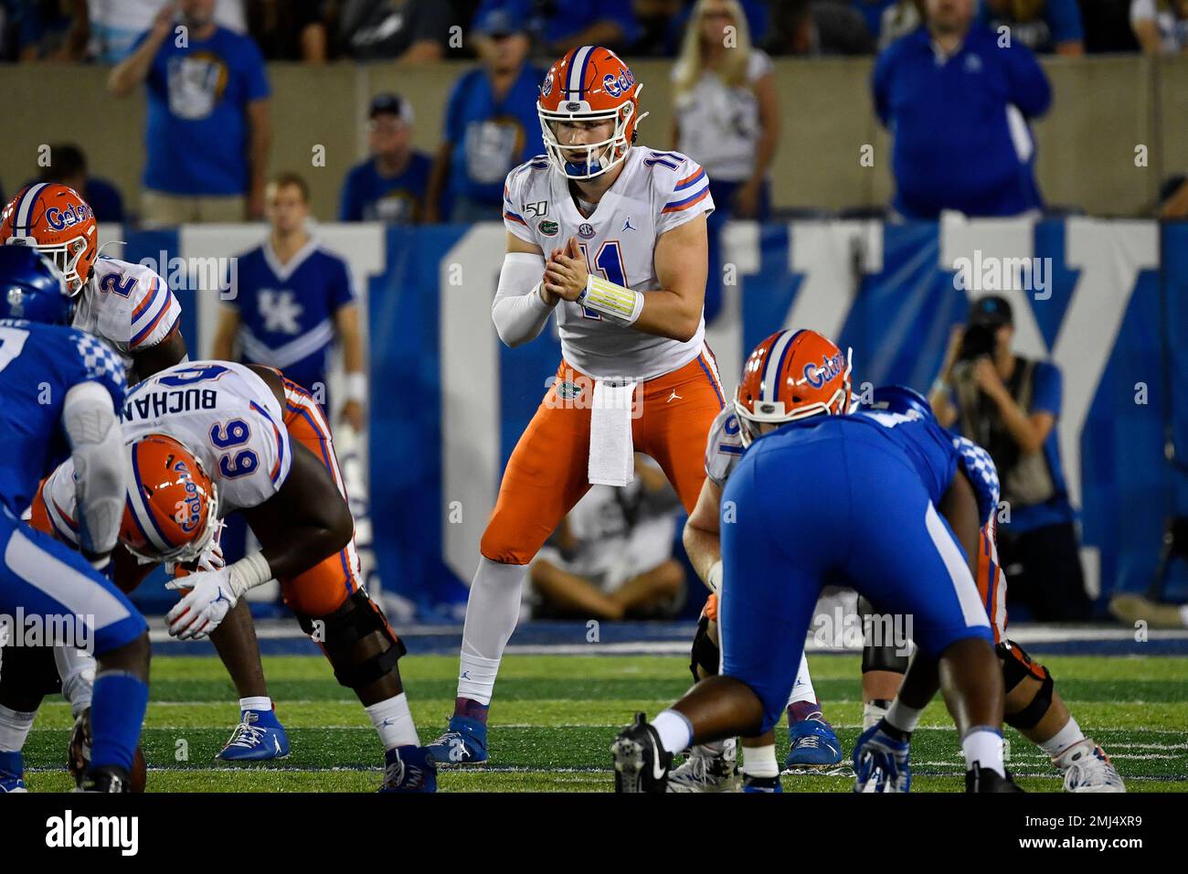 Florida quarterback Kyle Trask (11) in action during the second half of ...