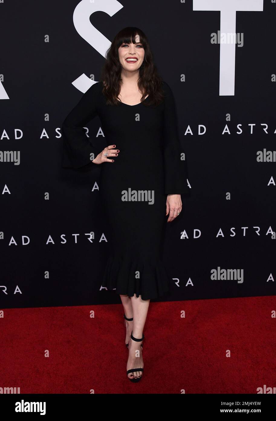 Liv Tyler arrives at the special screening of "Ad Astra" at ArcLight ...