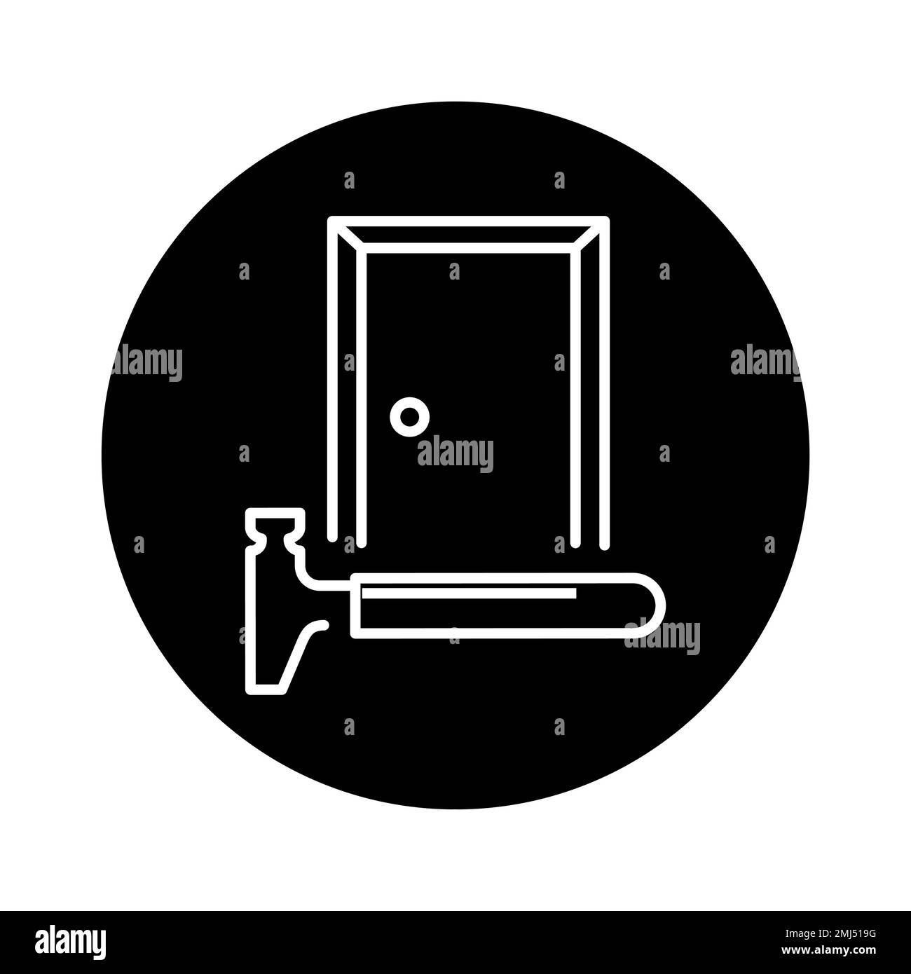 White drawing room door Stock Vector Images - Alamy