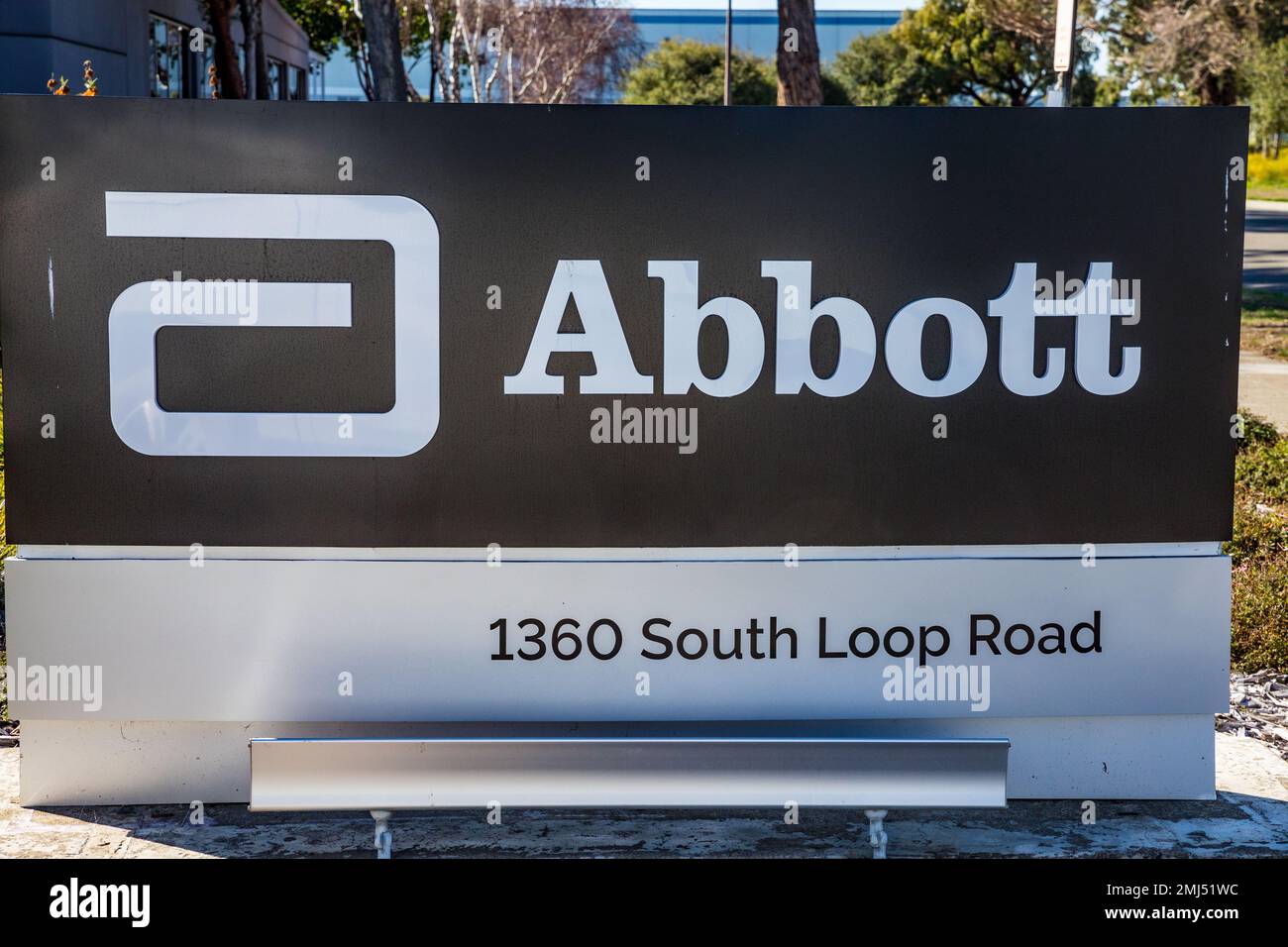 An Abbott Laboratories Location in Alameda California USA Stock Photo ...