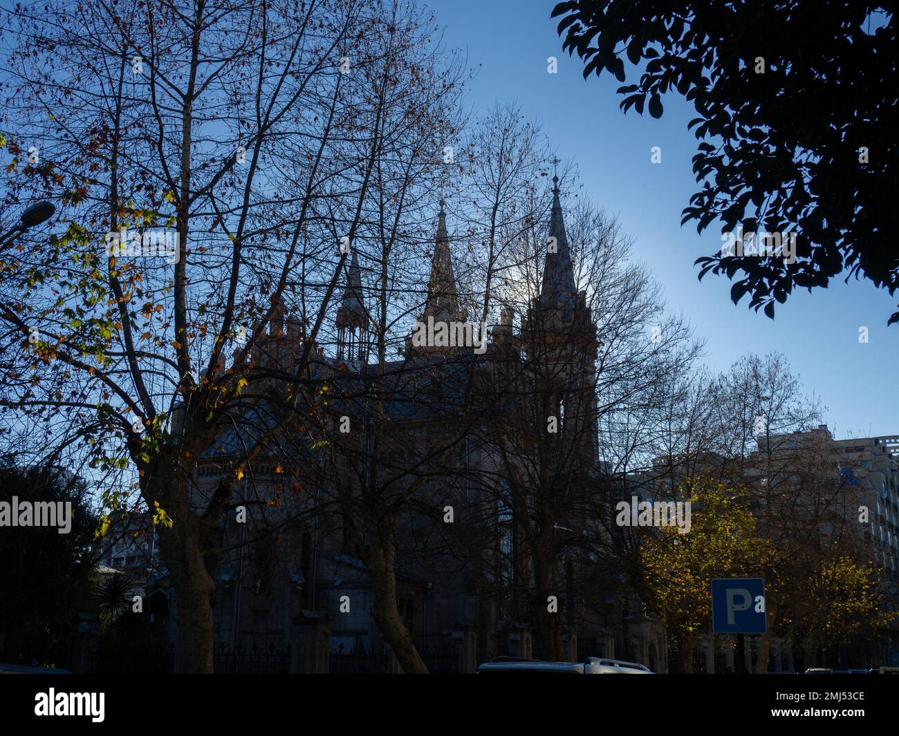 Cathedral in Batumi. Religious building. Attraction for tourists ...