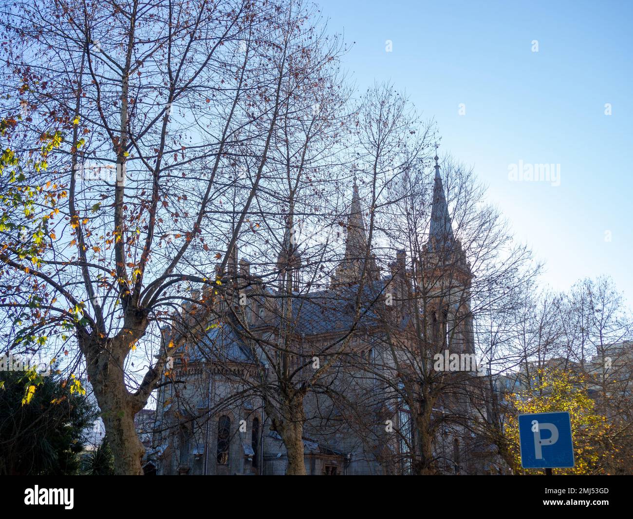 Cathedral in Batumi. Religious building. Attraction for tourists ...