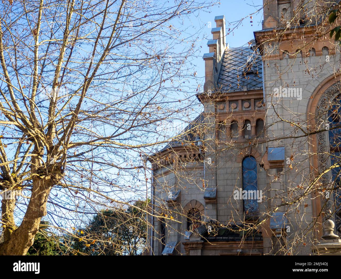 Cathedral in Batumi. Religious building. Attraction for tourists ...