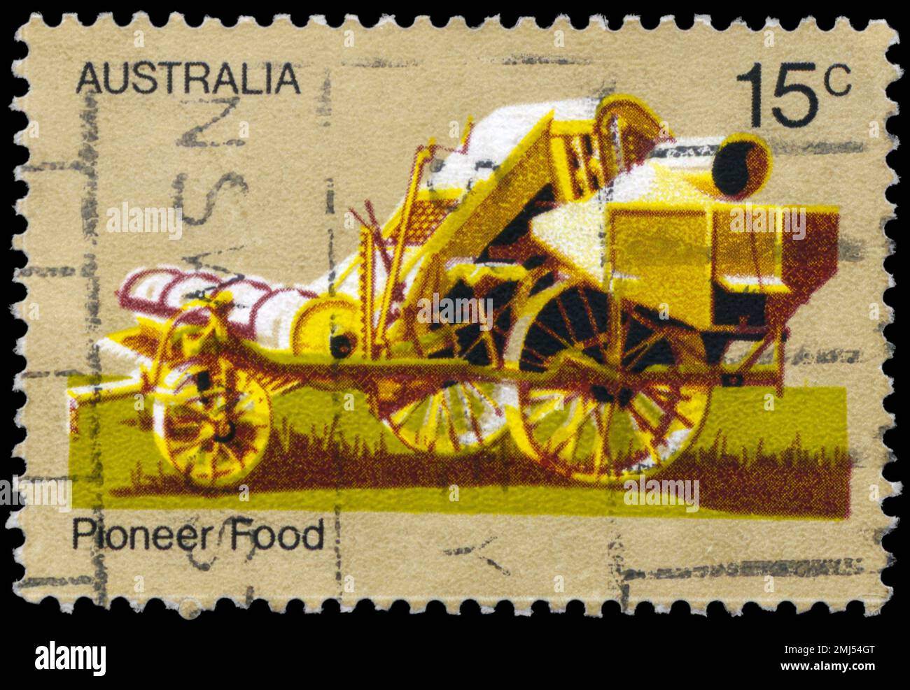 AUSTRALIA - CIRCA 1972: A Stamp printed in AUSTRALIA shows the 19th ...