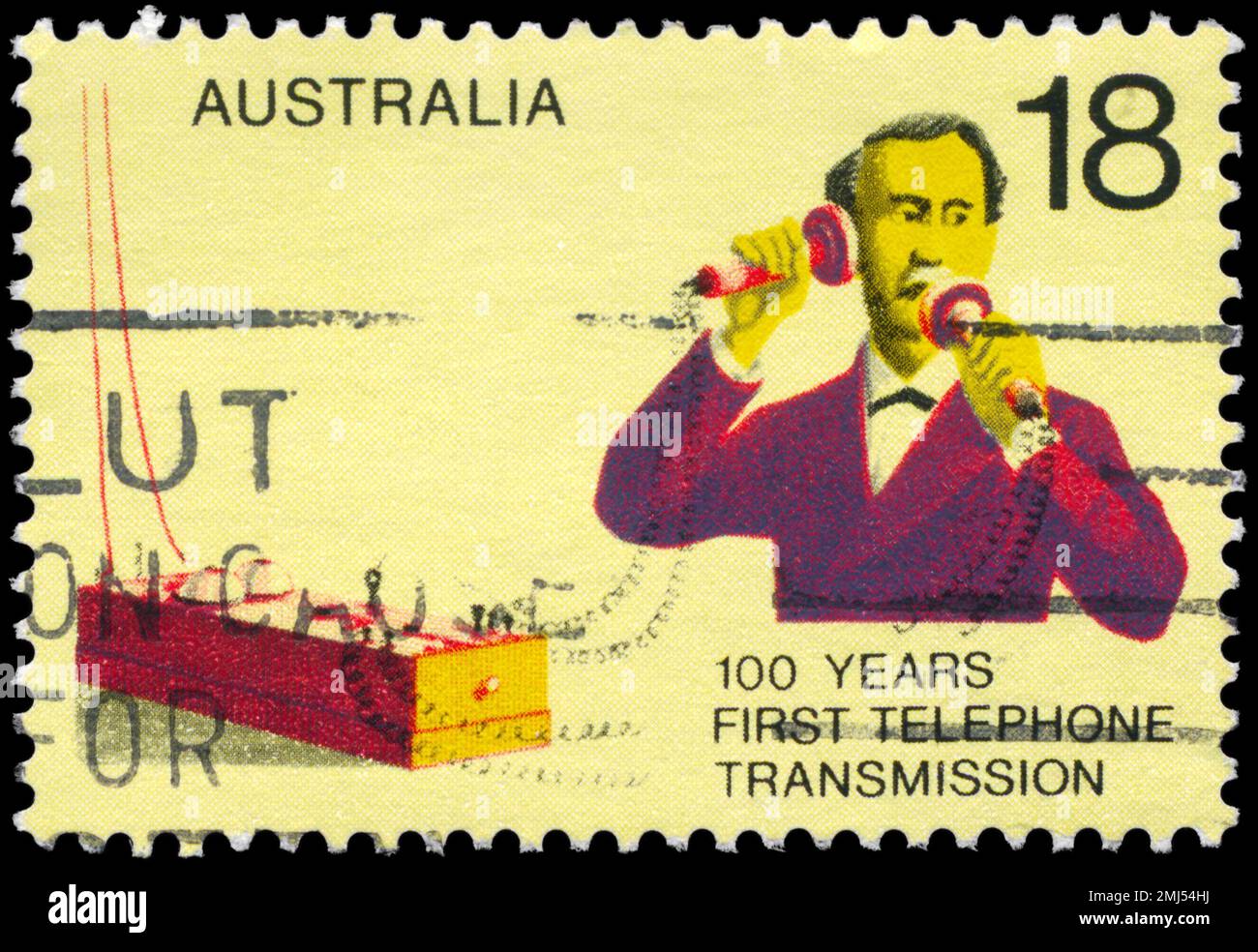 AUSTRALIA - CIRCA 1976: A Stamp printed in AUSTRALIA shows the ...