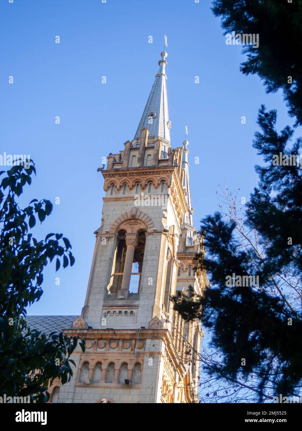 Cathedral in Batumi. Religious building. Attraction for tourists ...