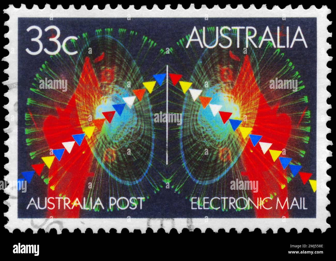 AUSTRALIA - CIRCA 1985: A Stamp printed in AUSTRALIA shows the ...