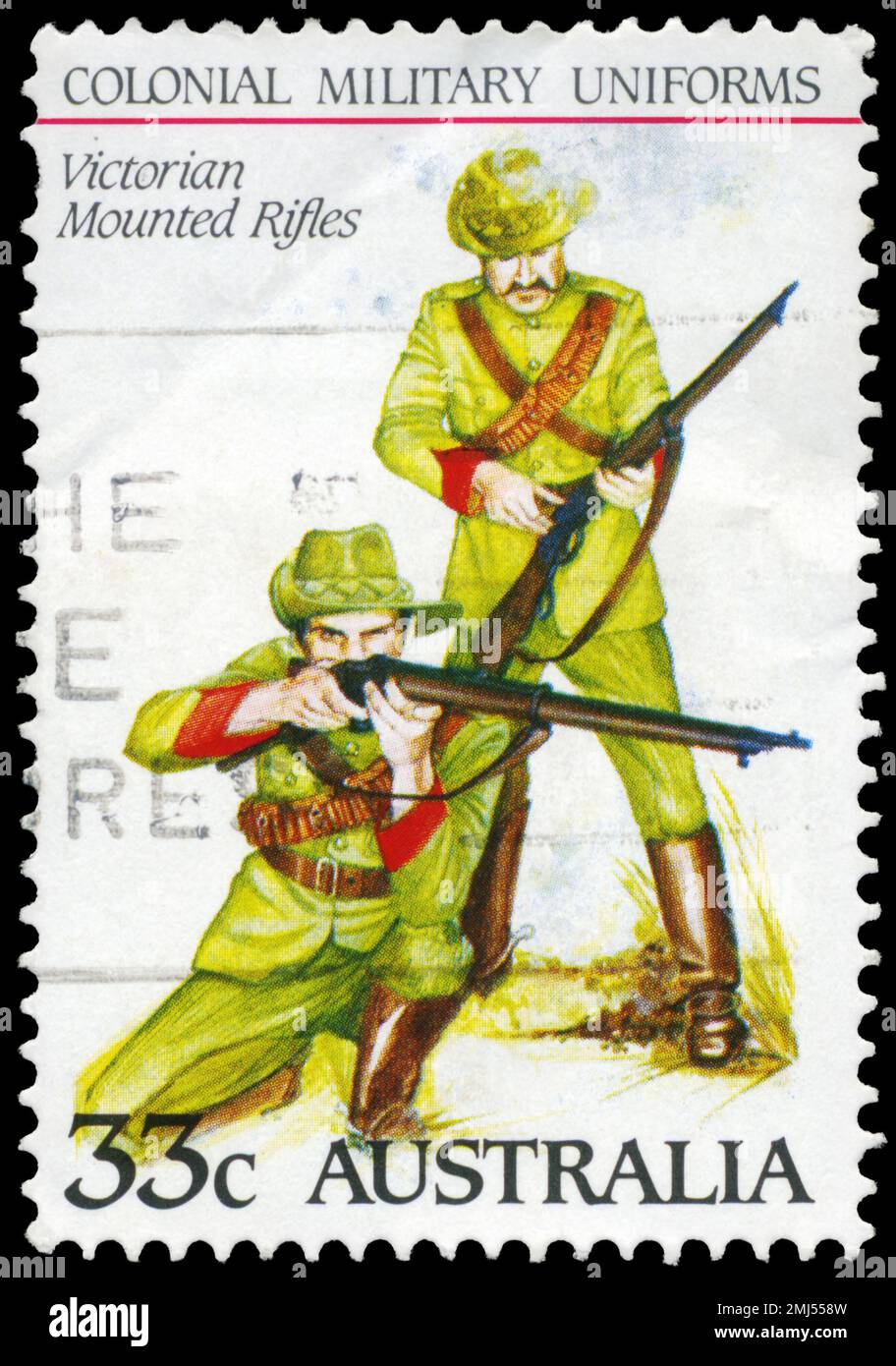 AUSTRALIA - CIRCA 1985: A Stamp printed in AUSTRALIA shows the ...