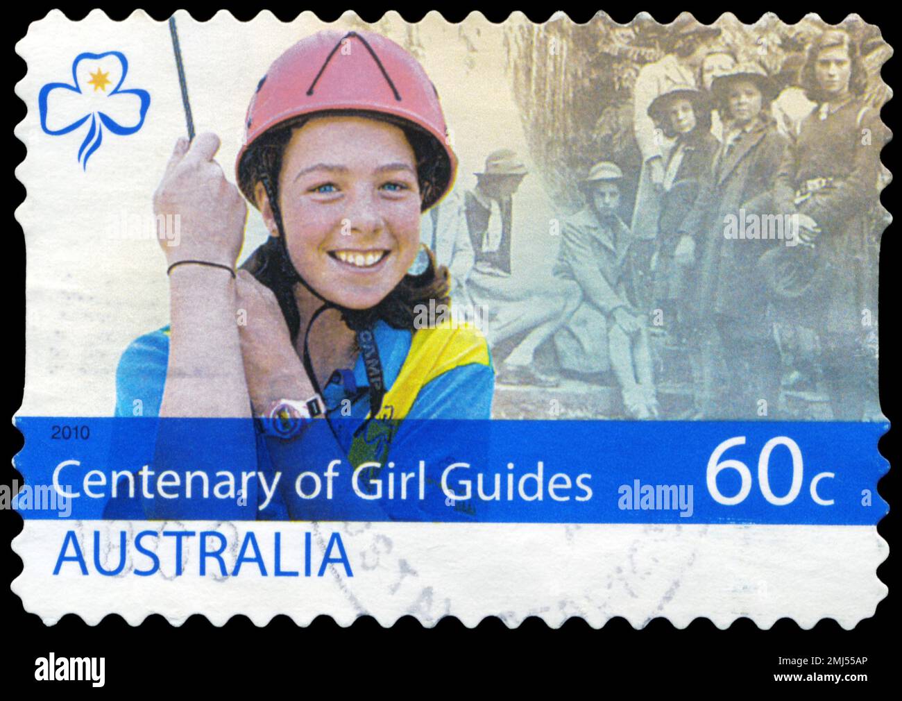 AUSTRALIA - CIRCA 2010: A Stamp printed in AUSTRALIA shows the Girl ...