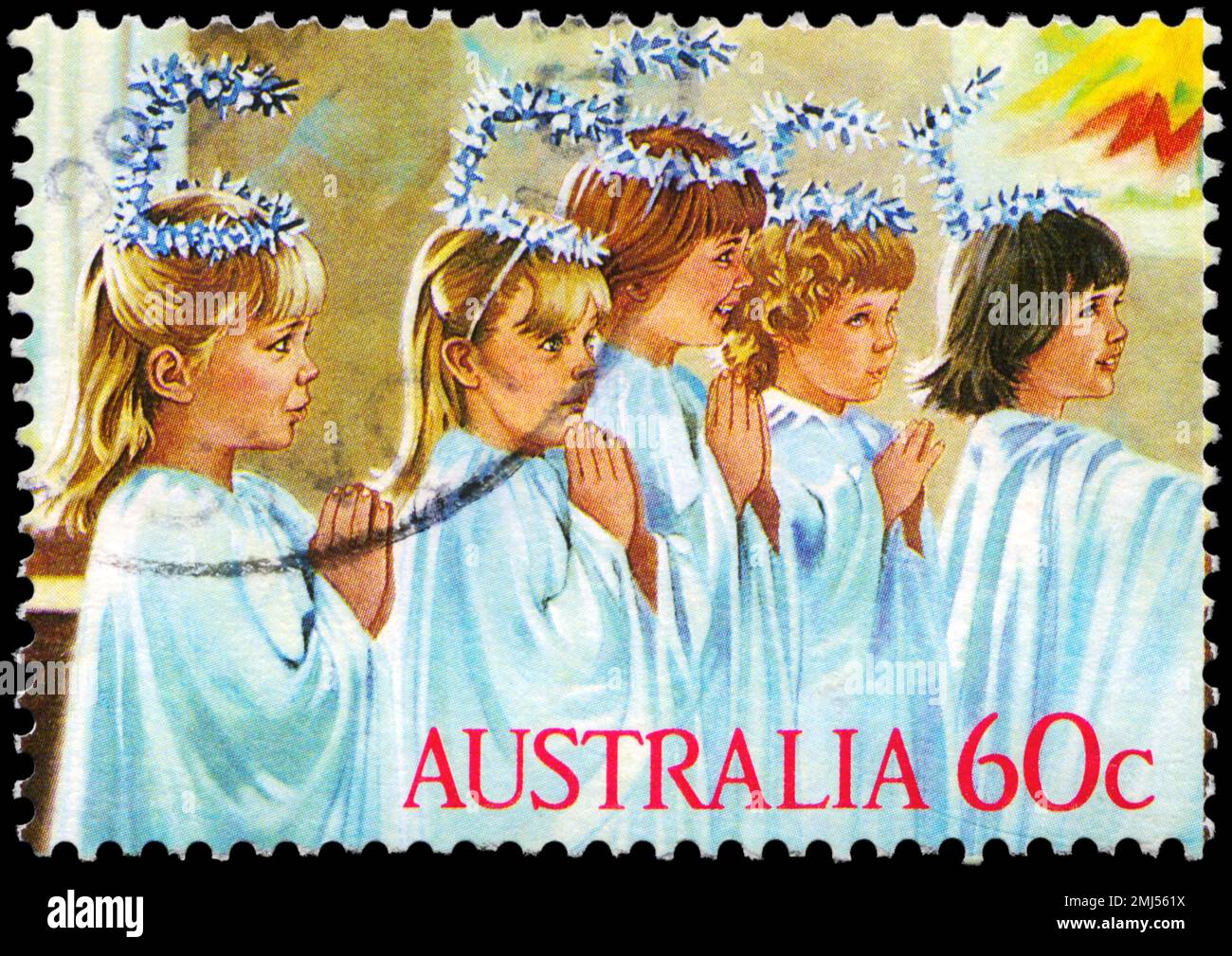 AUSTRALIA - CIRCA 1986: A Stamp printed in AUSTRALIA shows the ...