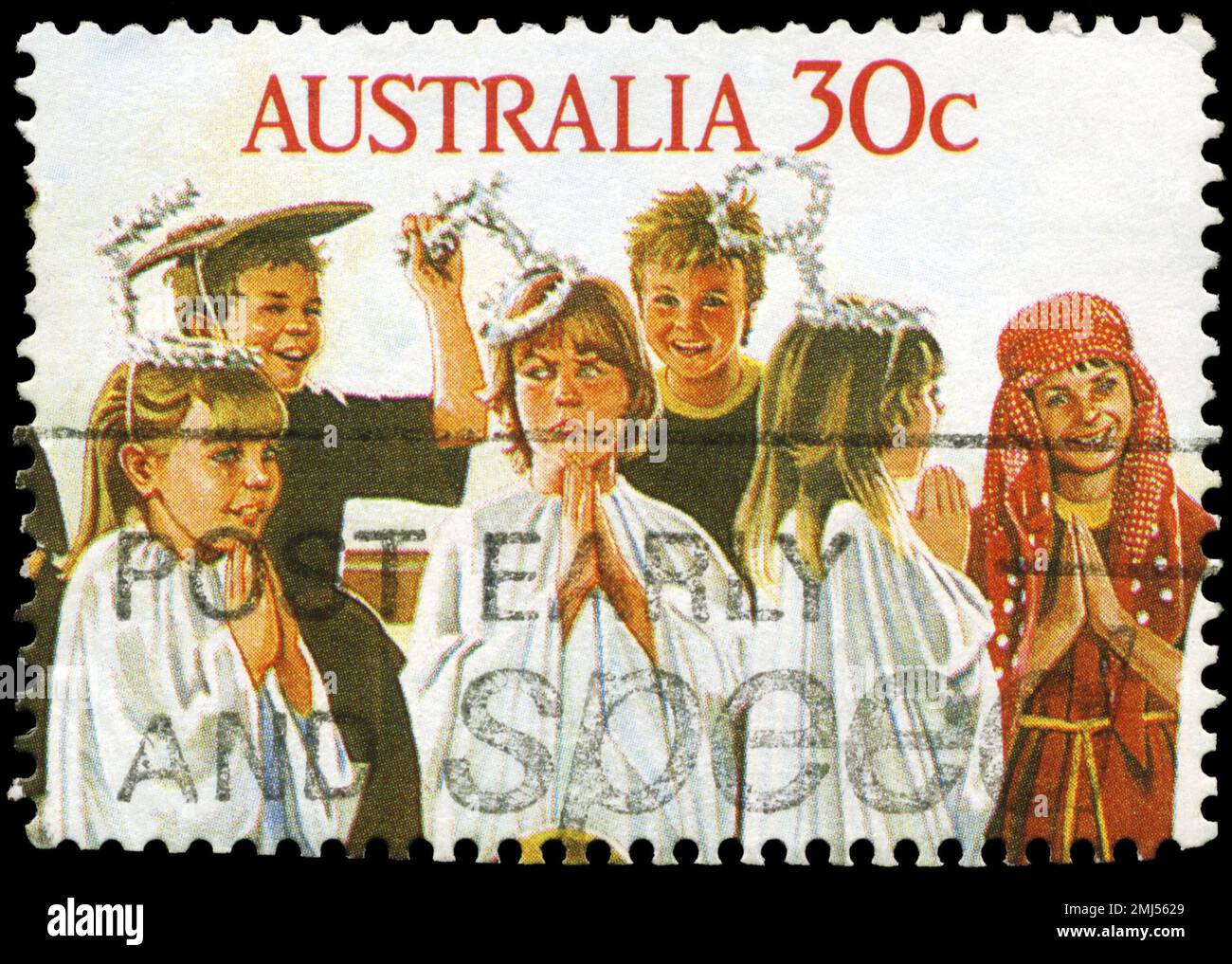 Christmas 1986 Stamps Australia