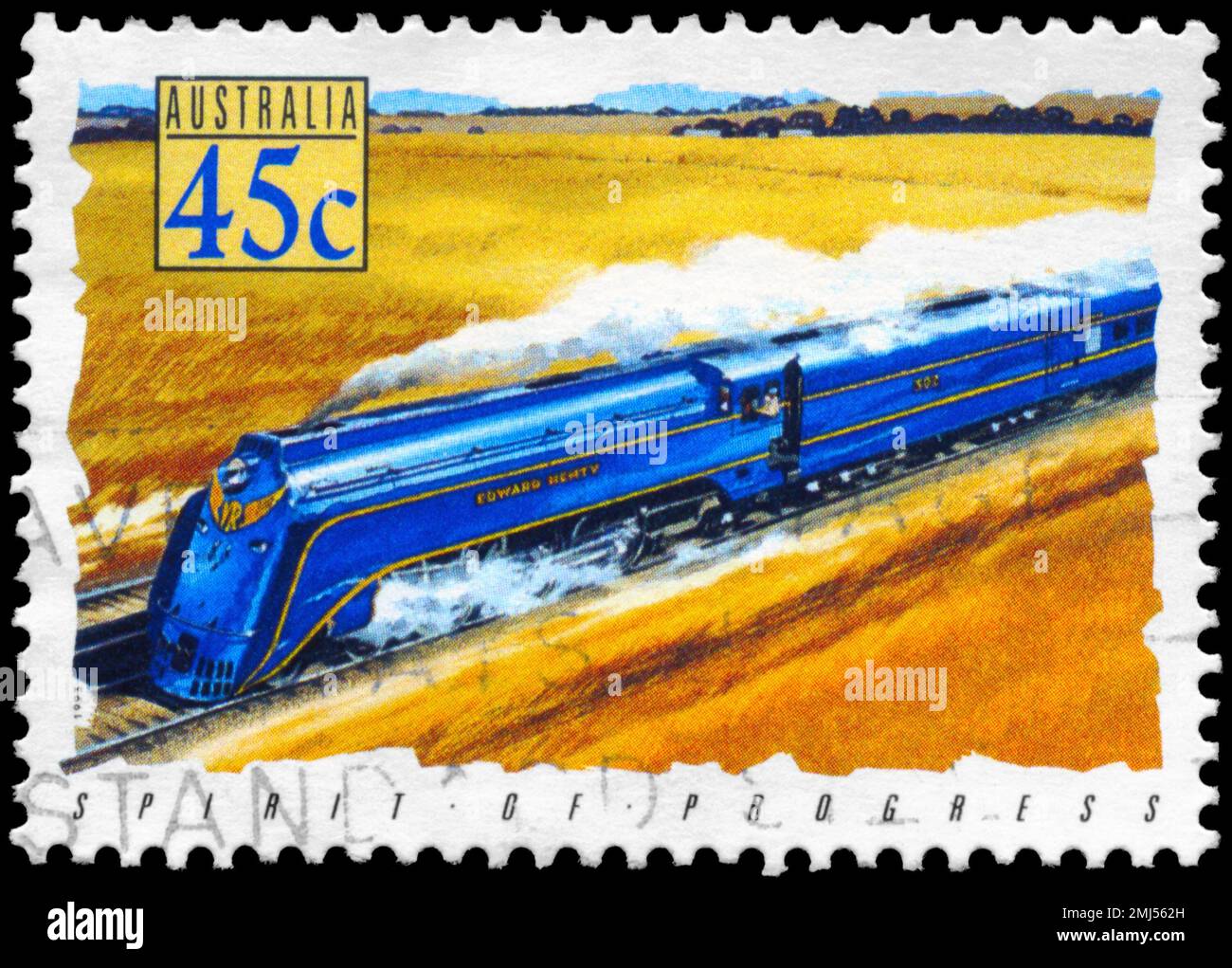 AUSTRALIA - CIRCA 1993: A Stamp printed in AUSTRALIA shows the "Spirit ...