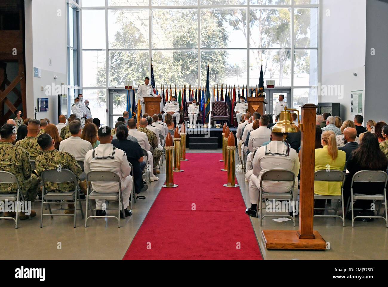 220825-N-AS200-0217 PORT HUENEME, Calif. (Aug. 25, 2022) – Capt. Kirk A ...