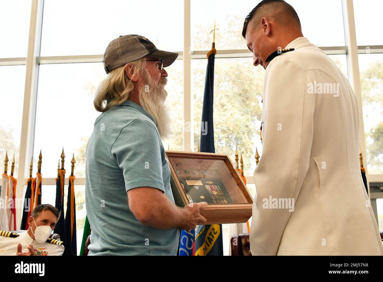 220825-N-AS200-0228 PORT HUENEME, Calif. (Aug. 25, 2022) – Capt. Kirk A ...