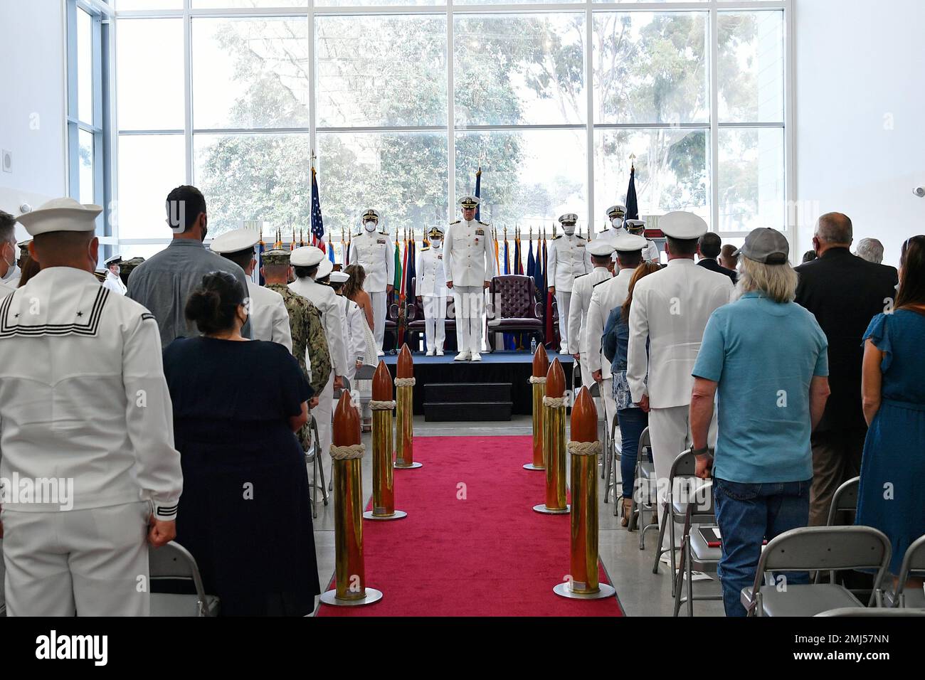 220825-N-AS200-0230 PORT HUENEME, Calif. (Aug. 25, 2022) – Capt. Kirk A ...