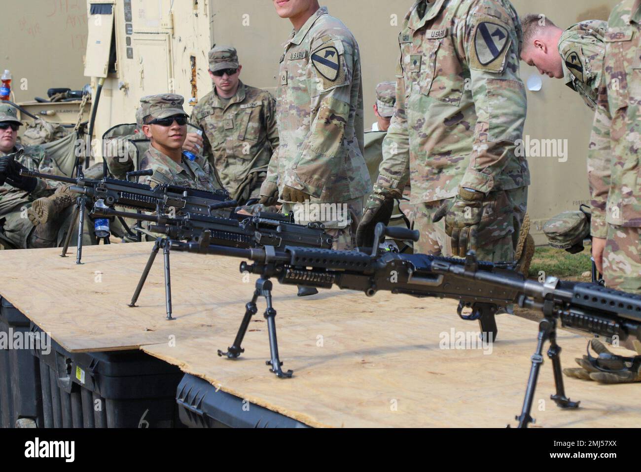 GREYWOLF Troopers took part in M240 Machine Gun weapons training on 25 ...