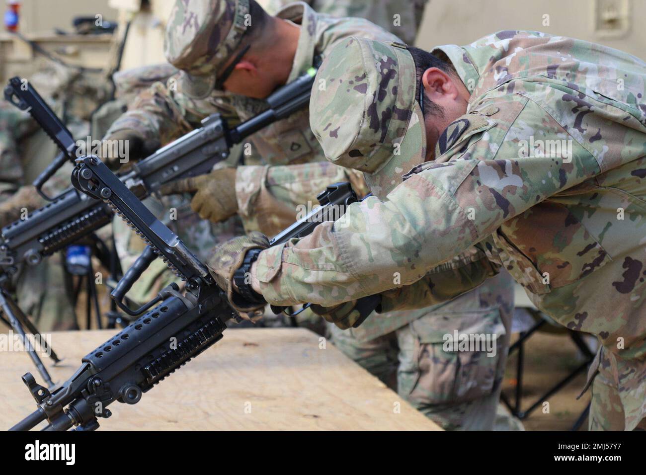 GREYWOLF Troopers took part in M240 Machine Gun weapons training on 25 ...