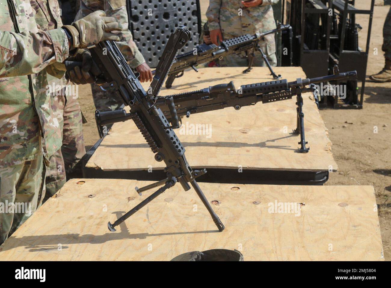 GREYWOLF Troopers took part in M240 Machine Gun weapons training on 25 ...