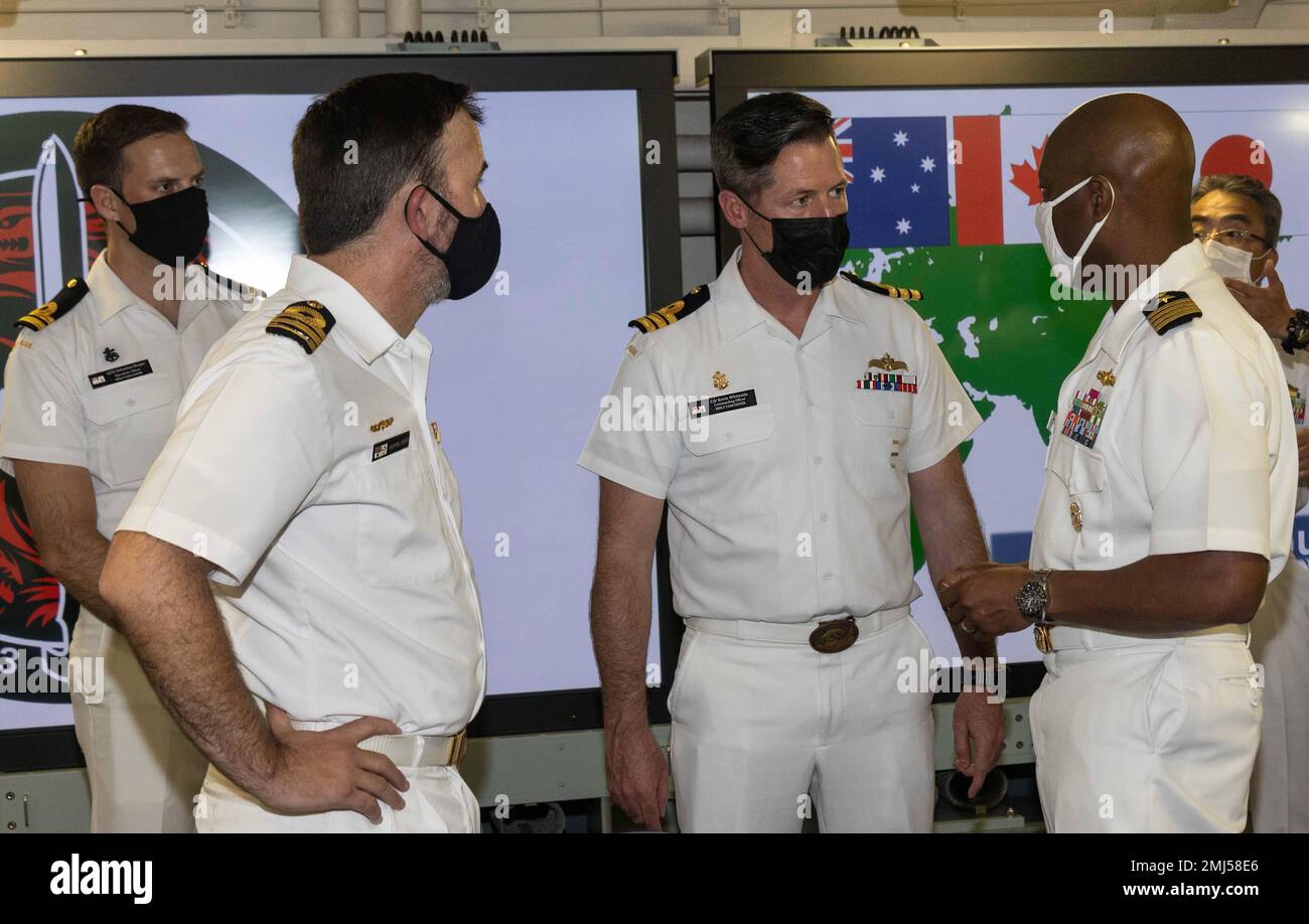 220825-N-FO714-1021 NAVAL BASE GUAM (Aug. 25, 2022) Capt. Walter Mainor ...