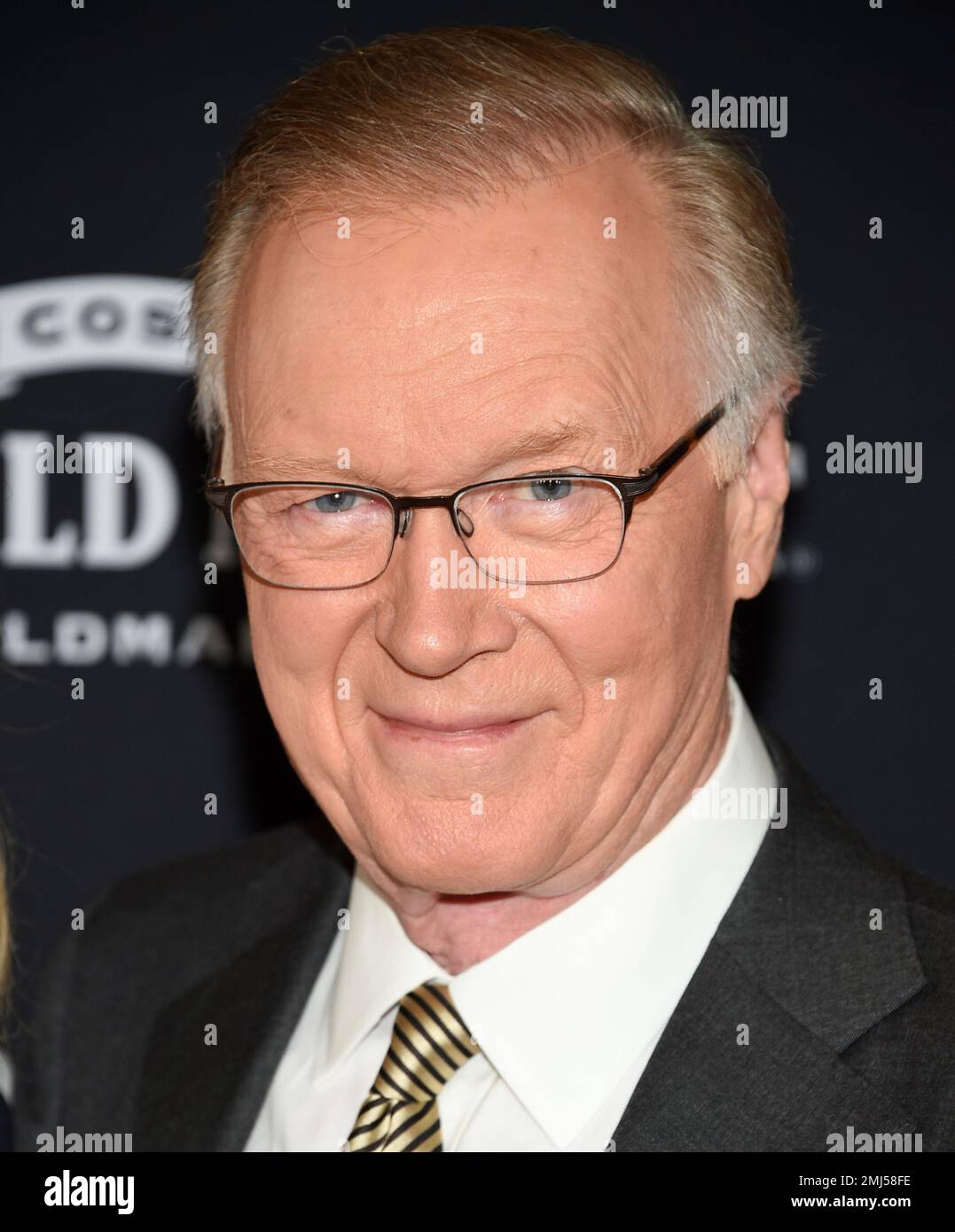 WNBC news anchor Chuck Scarborough attends the premiere of "Downton ...