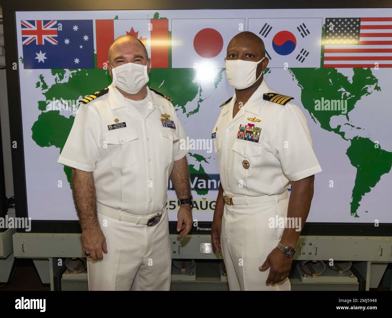 220825-N-FO714-1108 NAVAL BASE GUAM (Aug. 25, 2022) Capt. Walter Mainor ...