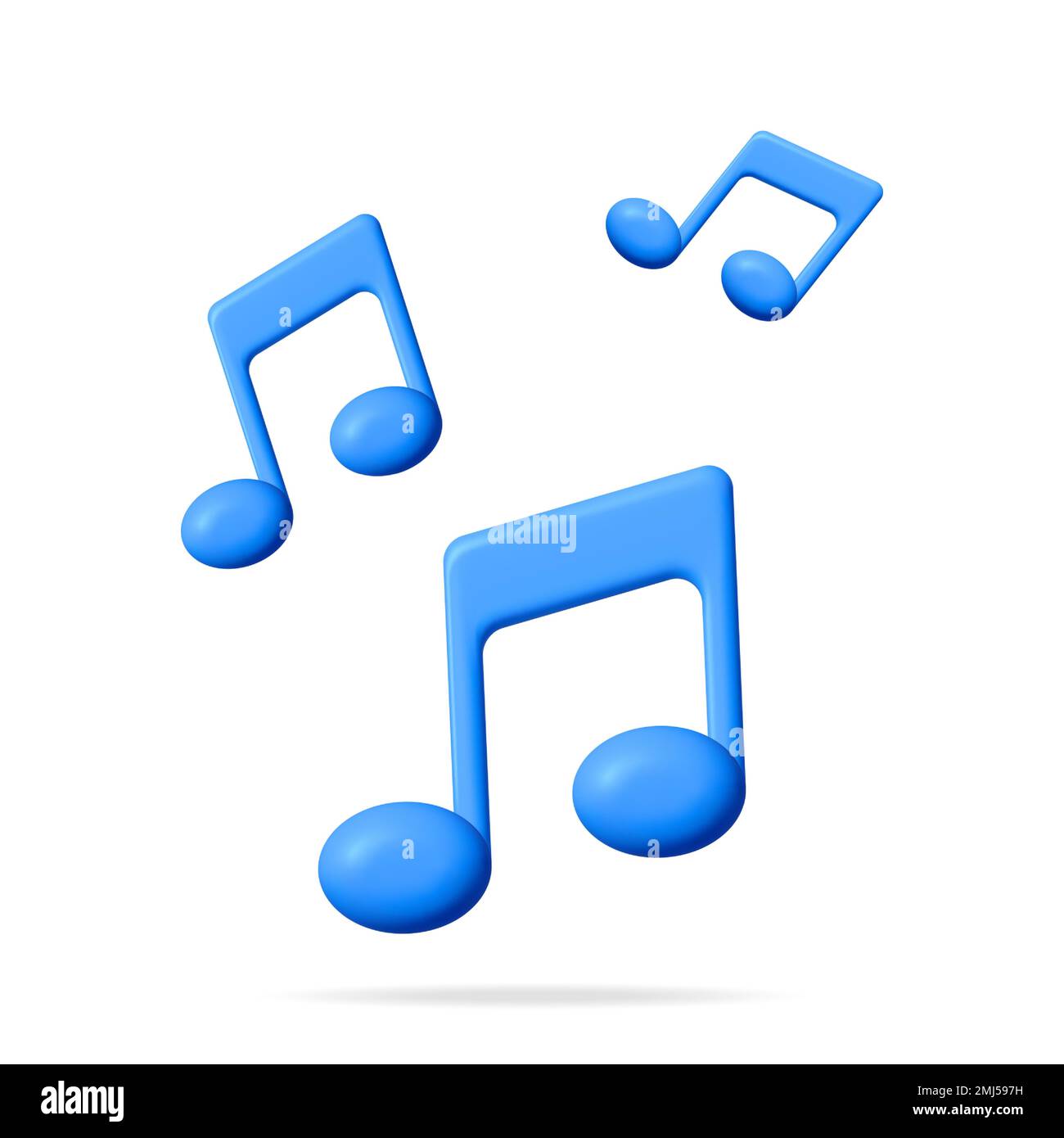 Blue Music Note Clipart