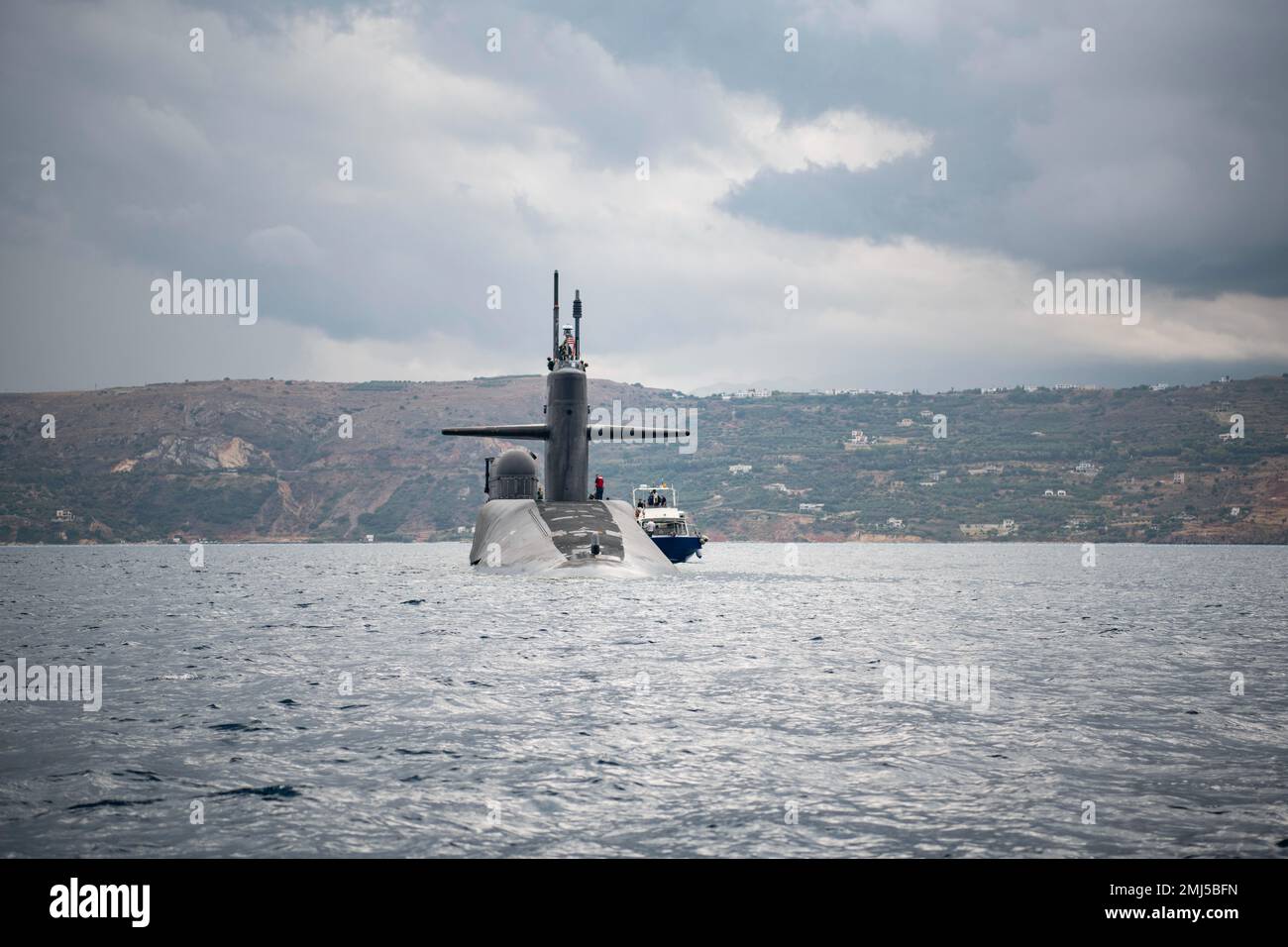 NAVAL SUPPORT ACTIVITY SOUDA BAY, Greece (Aug. 25, 2022) The Ohio-class ...