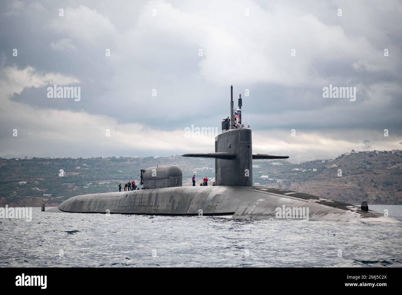 NAVAL SUPPORT ACTIVITY SOUDA BAY, Greece (Aug. 25, 2022) The Ohio-class ...