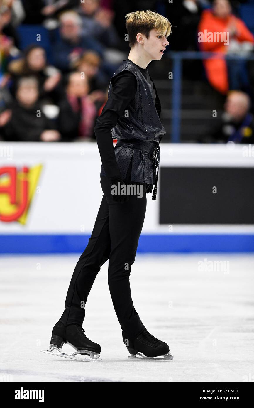 Espoo, Finland. 27th Jan 2023. Kyrylo MARSAK (UKR), during Men Free ...