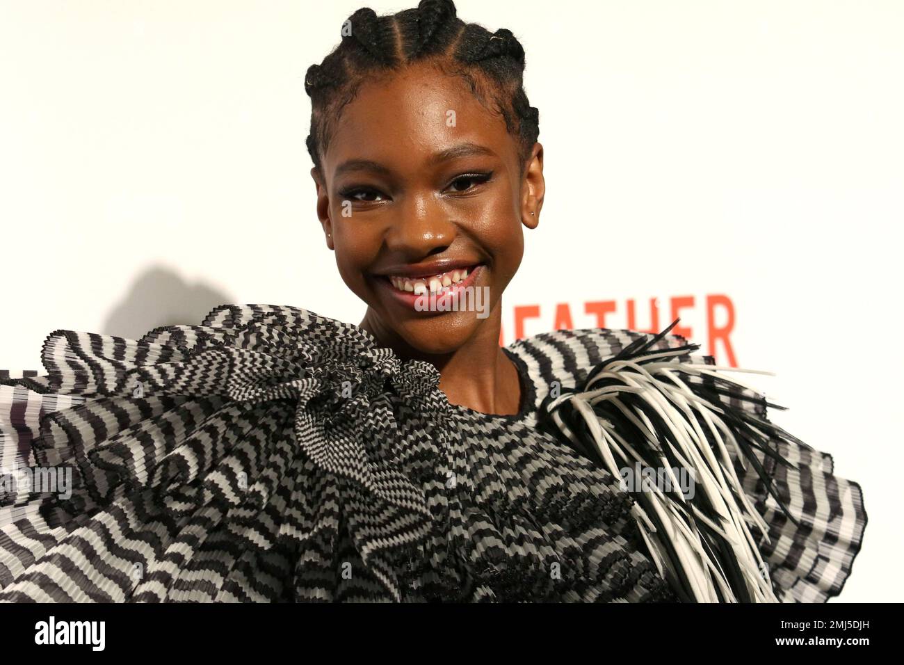 Demi Singleton attends a special screening of "Godfather of Harlem" at ...