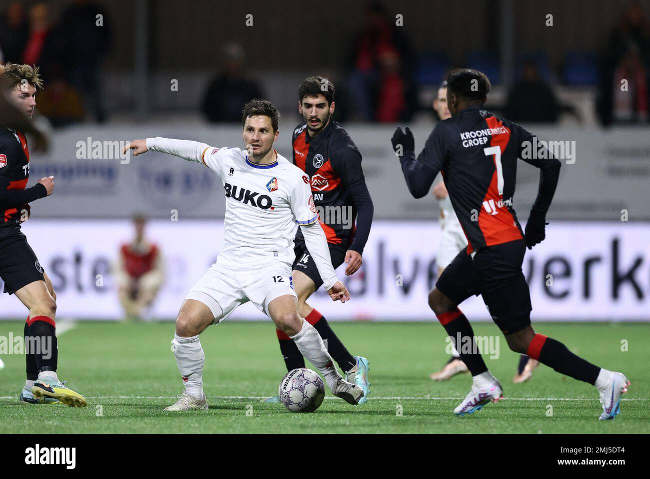 VELSEN , 27-01-2023, Buko Stadium , season 2022 / 2023 , Dutch Football ...