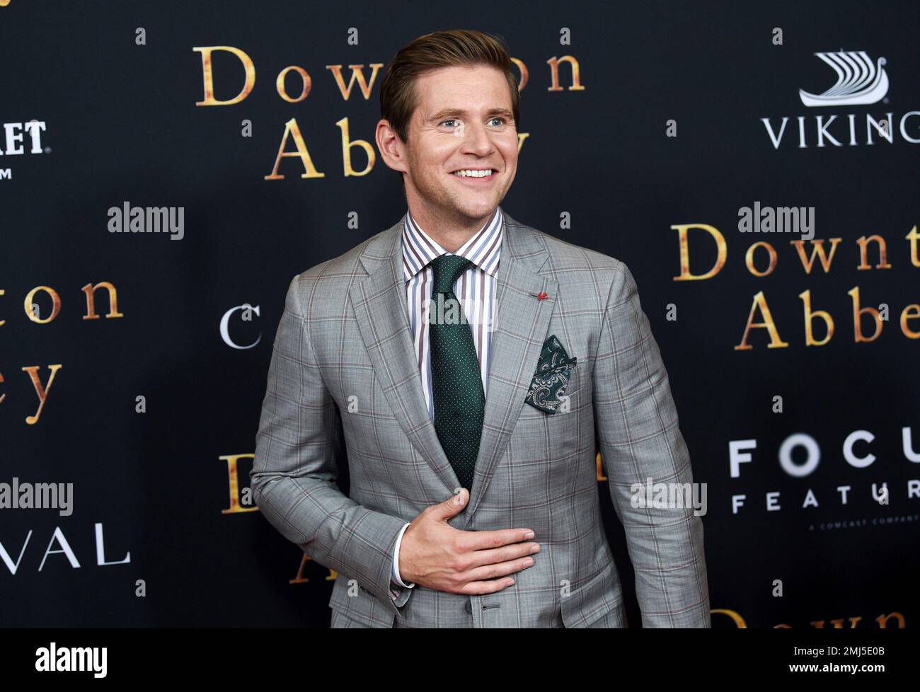 Actor Allen Leech attends the premiere of "Downton Abbey," at Alice ...